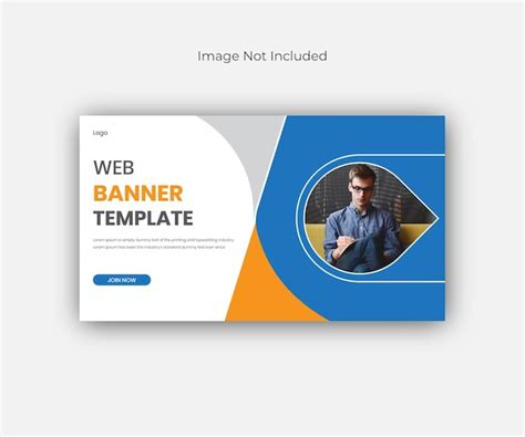 Premium Vector Creative Web Banner Design Template