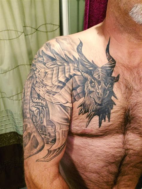 Been Seeing Some Cool Skyrim Tattoos Lately On Here Here S Mine Gag
