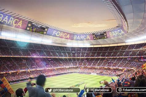 El Barça descubre la maqueta del nuevo Camp Nou previsto para 2021 22