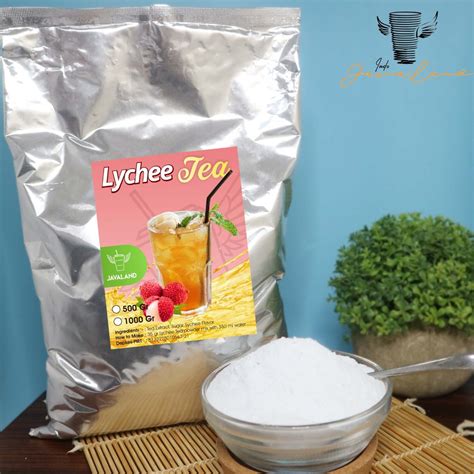 Jual Bubuk Minuman Super Rasa Leci Tea 1 Kg Shopee Indonesia