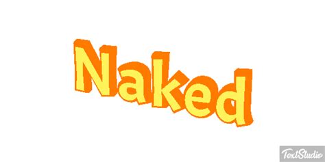 Naked Word Animated Logo Designs
