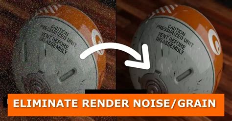 How To Eliminate Or Reduce Noise Fireflies And Grain In Blender
