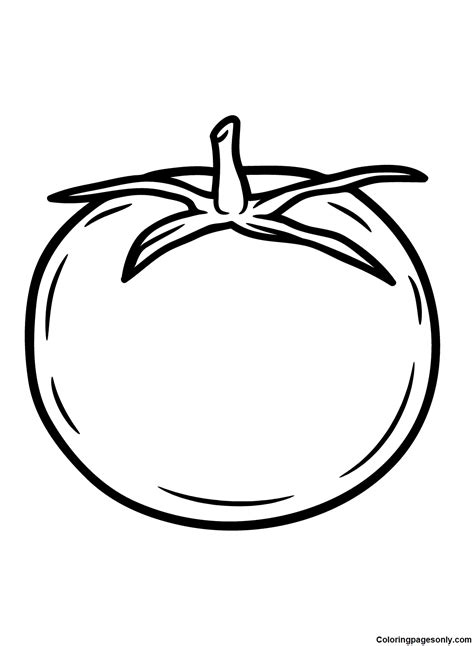 52 páginas para colorear de tomates para imprimir gratis