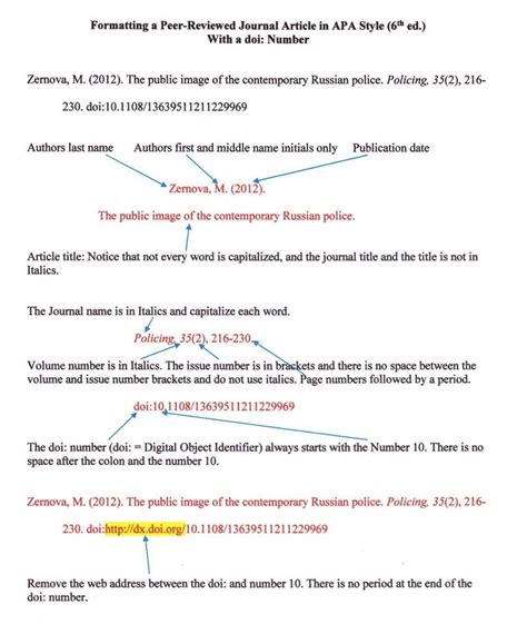 Apa Style Journal Reference Trevon Has Fields