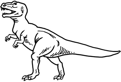 Coloriage T Rex à imprimer sur ColoriageEnfant