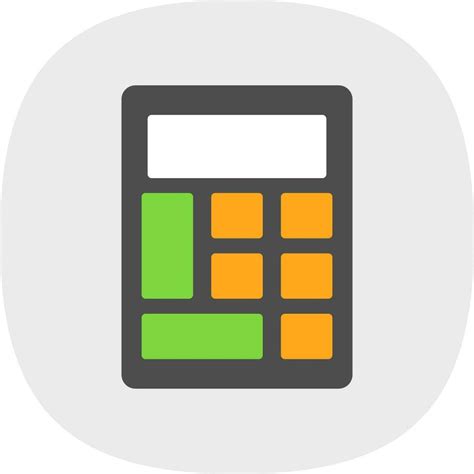 Calculator Vector Icon Design 29360222 Vector Art At Vecteezy