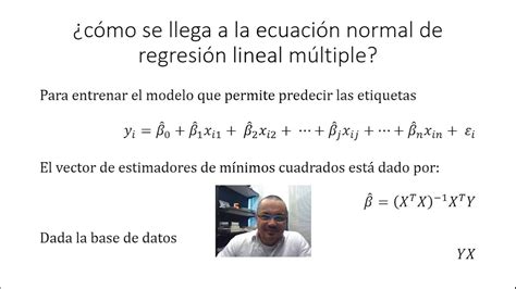 Mínimos cuadrados para regresión lineal múltiple en 12 minutos