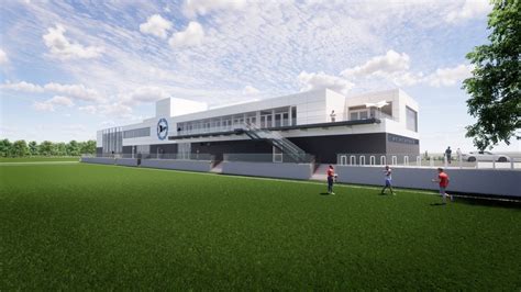 Kick Off For A New Training Center Of Arminia Bielefeld Concrete