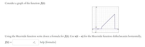 solved the graph of f t is given below click on graph to