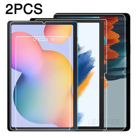 2pcs Tempered Glass Screen Protector For Samsung Galaxy Tab S8 S7 S6