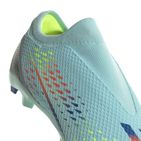 Adidas X Speedportal 3 Laceless LL FG Cleats Al Rihla Pack Clear