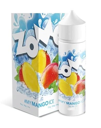 L Quido Juice Zomo Vape Mango Ice Mg Ml Tabacaria Arahat E