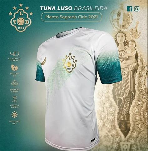 Veja as camisas de Remo Paysandu e Tuna Luso em homenagem ao Círio de