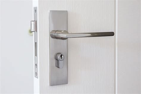 Schéma d une poignée de porte Lexique et Explications