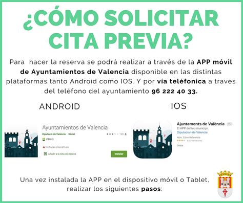 CÓMO SOLICITAR CITA PREVIA Enguera