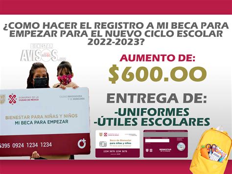 Como Hacer El Registro A Mi Beca Para Empezar Para El Nuevo Ciclo