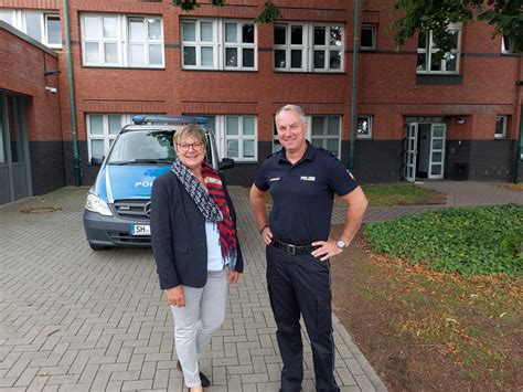 Gespr Chstermin Mit Kai Schlimbach Dem Leiter Des Polizeireviers