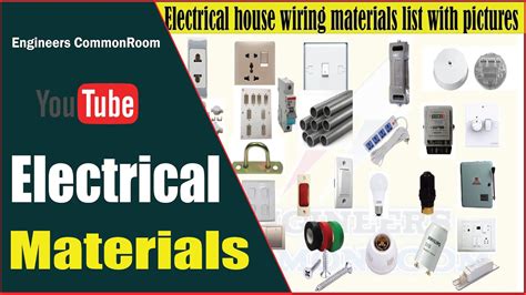 Electrical Wiring Materials Price List Electrical Materials