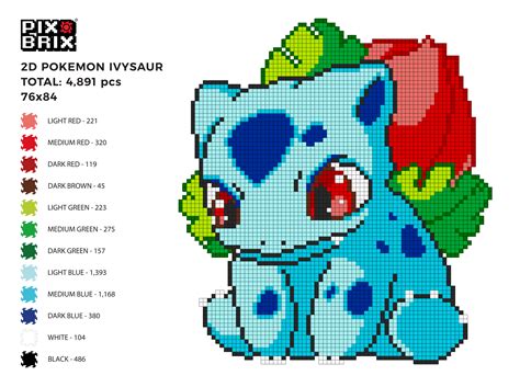 Pikachu pokémon 2d pixel art pix brix Artofit