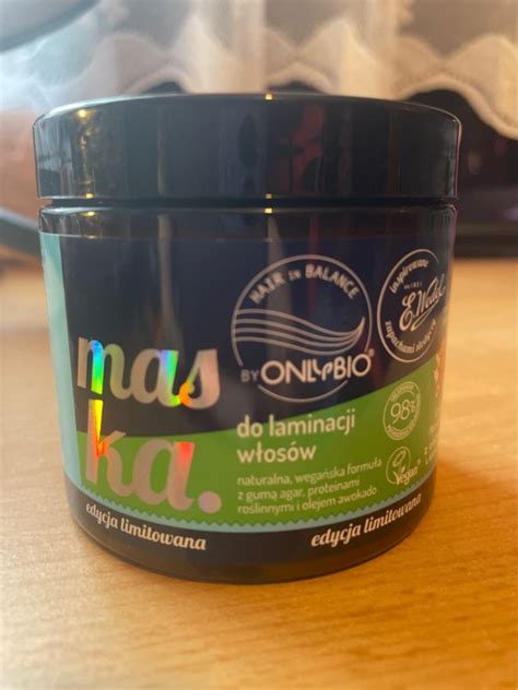 OnlyBio Maska do Laminacji Włosów INCI Beauty