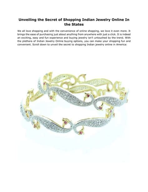 Unveiling The Secrets Of Jewelry A Comprehensive Guide To
