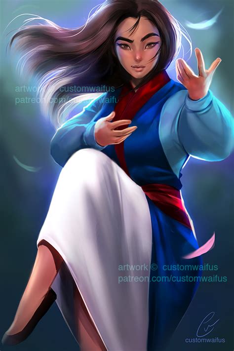 Fa Mulan Disney Mobile Wallpaper Zerochan Anime Image Board