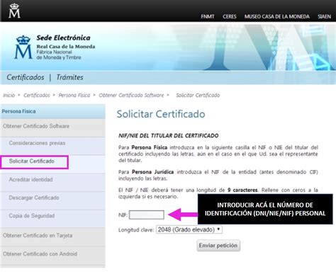 Cmo Solicitar El Certificado Digital En 2021 Fnmt