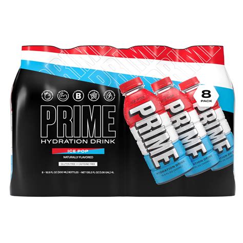 Prime Hydration Ice Pop Hydration Drink Oz Bottles Shop Sports