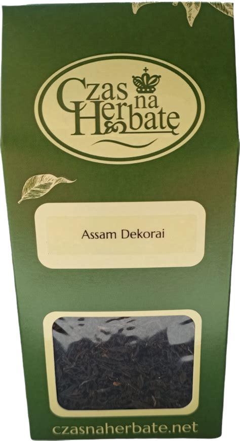 CZAS NA HERBATĘ herbata czarna Assam Dekorai 70 g Drogeria