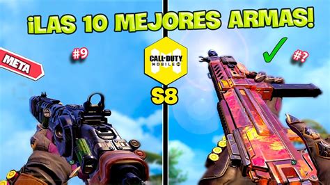 El Top Definitivo Las Mejores Armas Y Sus Mejores Clases Para Rank