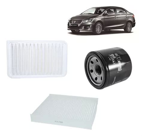 Filtros Aceite Aire Polen Para Suzuki Ciaz 1 4 2018 2022 Cuotas Sin