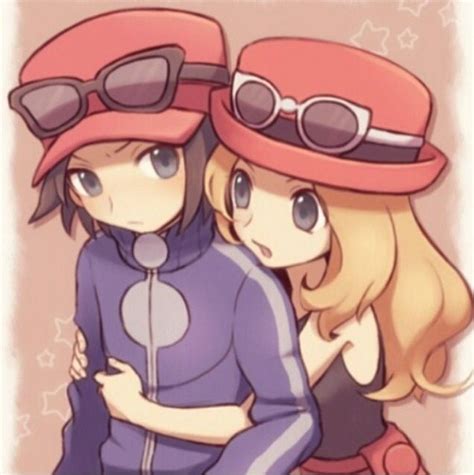 Pokemon X And Y Calem And Serena