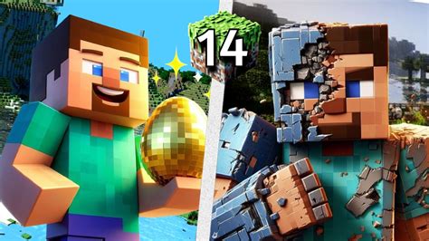 Sobreviviendo En Un Mundo De Minecraft De Un Bloque Día 14 YouTube