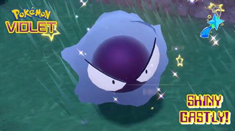 Pokémon Violet SHINY GASTLY VIA GHOST SANDWICH BOOST YouTube