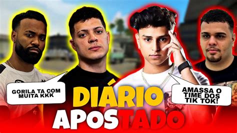 DIÁRIO APOSTADO O TIME TENTOU MAIS FICOU CERCADO NESSE CAMP FT NOBRU