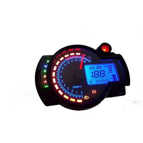 Painel Digital Universal Moto Velocimetro Contagiros Shift Shopee Brasil