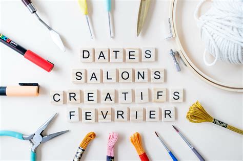 Liste complète des Salons Créatifs en 2024 en France métropolitaine