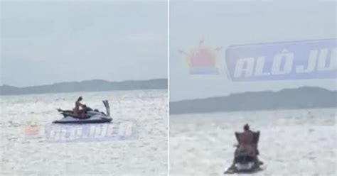 VEJA VÍDEO Internauta filma casal fazendo sexo em cima de jetski na