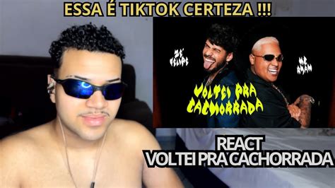 Zé Felipe e MC Ryan Voltei Pra Cachorrada Videoclipe Oficial REACT