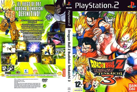 Coleccion Caratulas PS2 Dragon Ball Budokai Tenkaichi 3