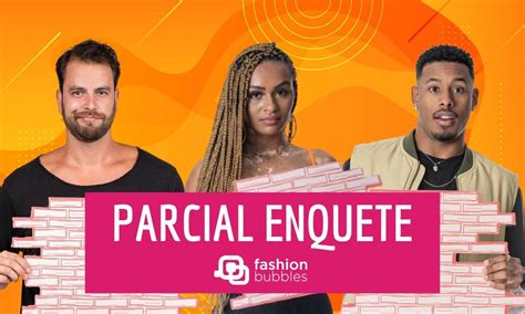 Enquete BBB 22 Fashion Bubbles resultado parcial do 14º Paredão aponta