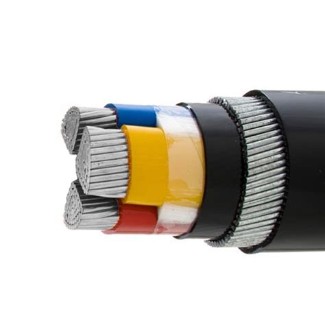 Câbles multiconducteurs de 0 6 1 kV isolés en XLPE blindés par fil