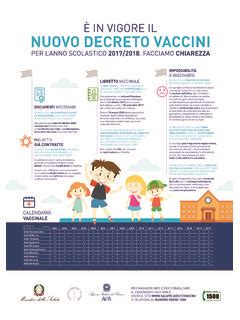 è IN vIgORE IL NUOVO DECRETO VACCINI 232 in vigore il nuovo