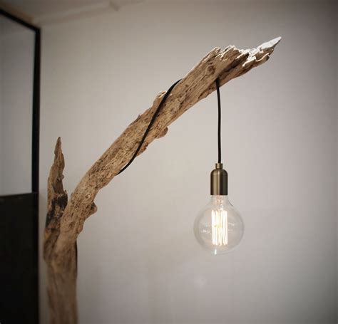 Fr Lampe Bois Flotte Lights Diy Lamp Driftwood Lamp