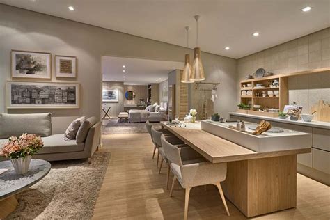 Sala de Estar e Jantar Integrada 60 Projetos para Você se Inspirar