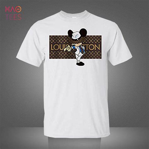 LV Mix Mickey Mouse Disney T Shirt Limited Edition