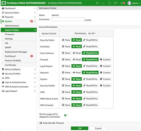 Configuring FortiGate In GCP Documentation