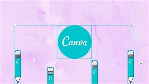 Comment regrouper et dissocier des éléments dans Canva Mobile PC