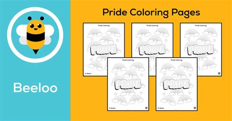 Pride Themed Coloring Pages Beeloo Printable Crafts And Activities