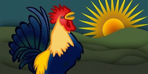 Por qué los gallos cantan de día una leyenda filipina